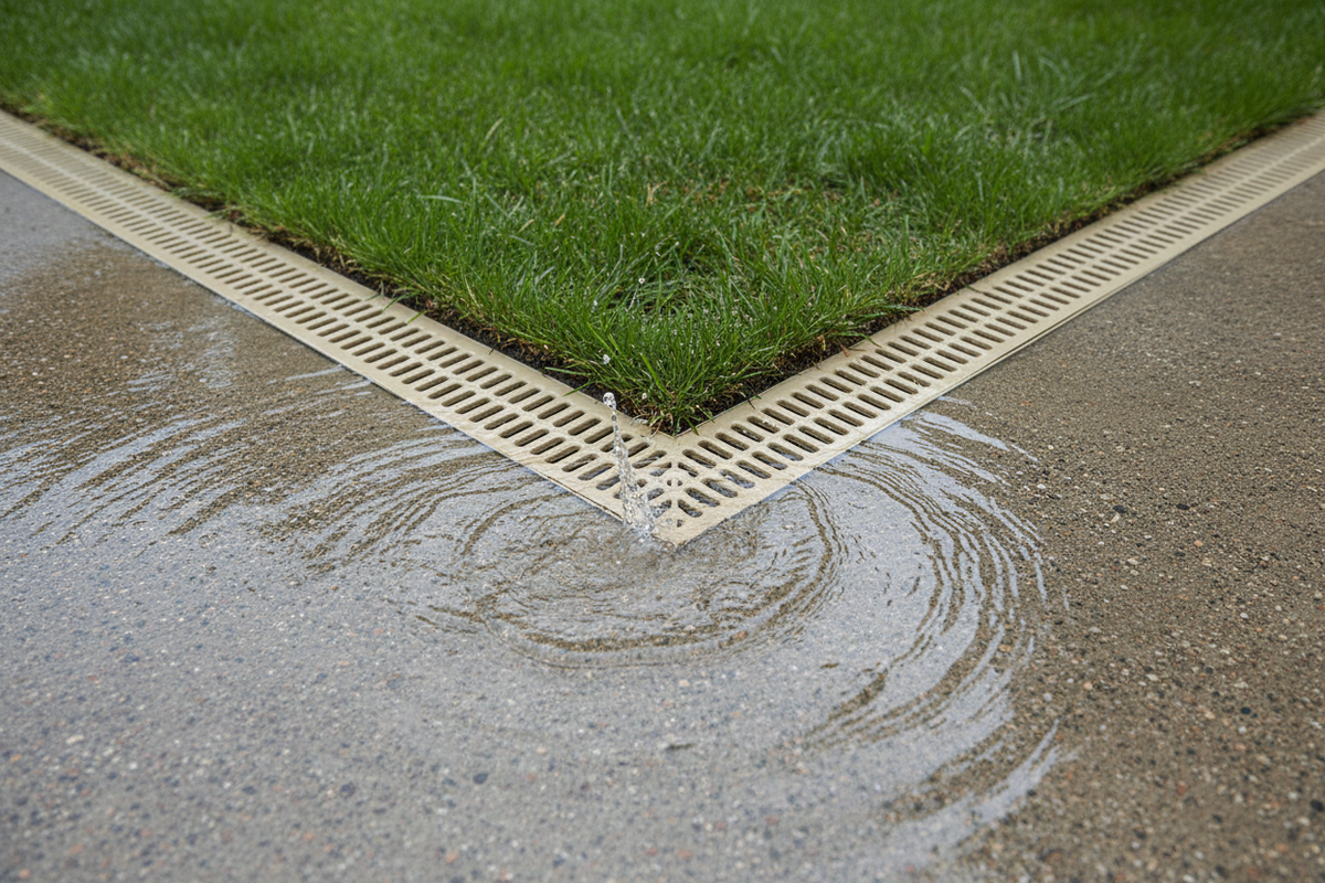 Channel and Trench Drains for Driveways - Maxx Drains USA